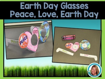 Earth Day Activities Glasses - Teaching Ideas Made Easy