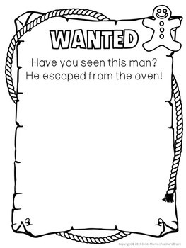 Back to School Activities | Gingerbread Man Activities Campus Hunt ...