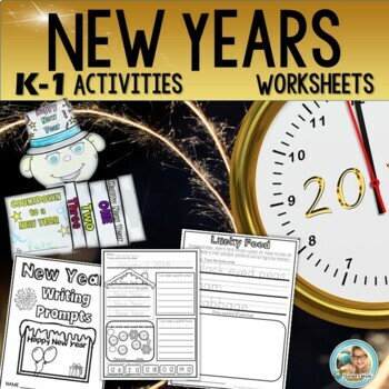 New Years 2025 Activities | Worksheets - Teaching Ideas Made Easy