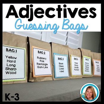 Adjectives Activities Guessing Bags - Teaching Ideas Made Easy