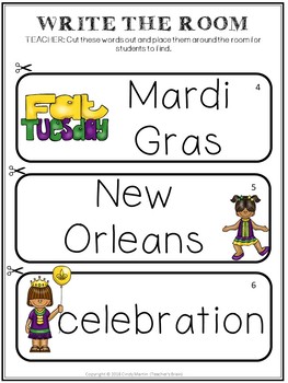 Mardi Gras Crafts | Activities Kindergarten - 2nd Grade - Teaching ...