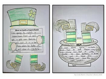 How to CATCH a Leprechaun Writing Activities | Trap | Craft - Teaching ...