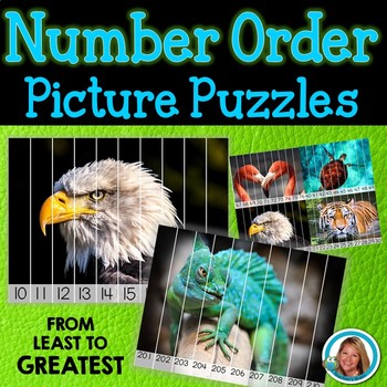 Number Ordering Picture | Picture Puzzles - Teaching Ideas Made Easy