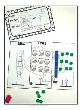 Place Value Worksheets | Math Centers Kindergarten | Teen Numbers ...