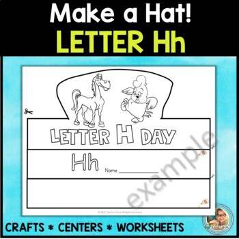 LETTER H Activities | Alphabet Practice Worksheets & Crafts - Teaching ...