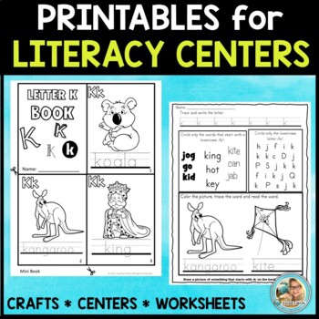LETTER K Activities | Alphabet Practice Worksheets & Crafts - Teaching ...