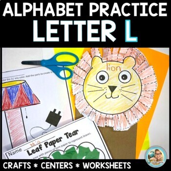 LETTER L Activities | Alphabet Practice Worksheets & Crafts - Teaching ...