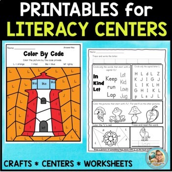 LETTER L Activities | Alphabet Practice Worksheets & Crafts - Teaching ...