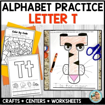LETTER T Activities | Alphabet Practice Worksheets & Crafts - Teaching ...