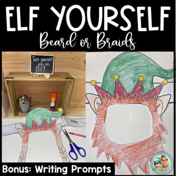 Elf Yourself Craft | Headband Craft with Writing - Teaching Ideas Made Easy