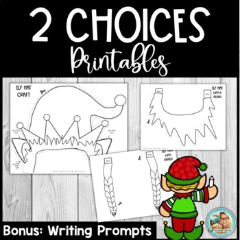 Elf Yourself Craft | Headband Craft with Writing - Teaching Ideas Made Easy