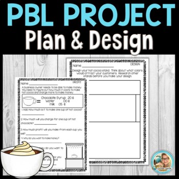 After Winter Break Activity | Hot Chocolate Stand PBL | Project Based ...