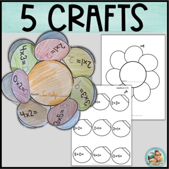 SPRING Math CRAFTS | Activities EDITABLE - Teaching Ideas Made Easy