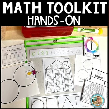 Individual Math Toolkit Mats | Kindergarten | First Grade - Teaching ...