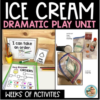 ICE CREAM SHOP Dramatic Play Room Transformation | with Lesson Plans ...