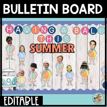 Summer Bulletin Board EDITABLE | Classroom Decor Ideas - Teaching Ideas ...