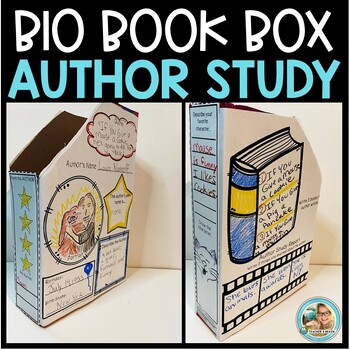 Book Box Book Report | Author Study Biography Great for Read Across ...