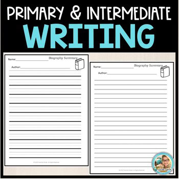 Book Box Book Report | Author Study Biography Great for Read Across ...