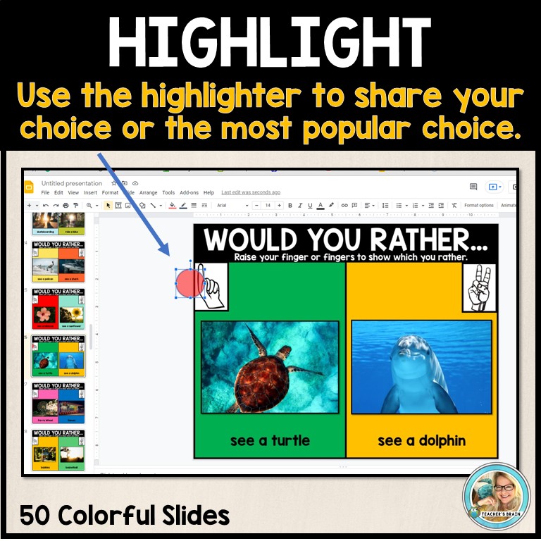 Would You Rather SUMMER THEMED | Google Slides | Writing - Teaching ...
