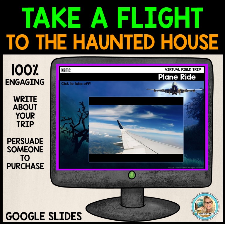 End of the Year Activities Halloween Theme Virtual Field Trip - Google ...