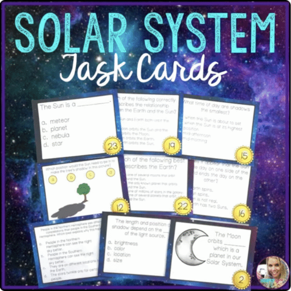 Solar System Task Cards