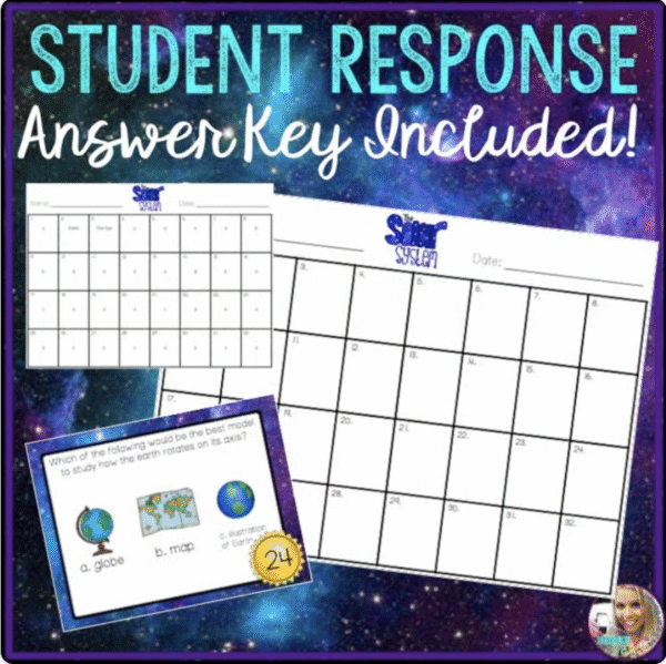 Solar System Task Cards