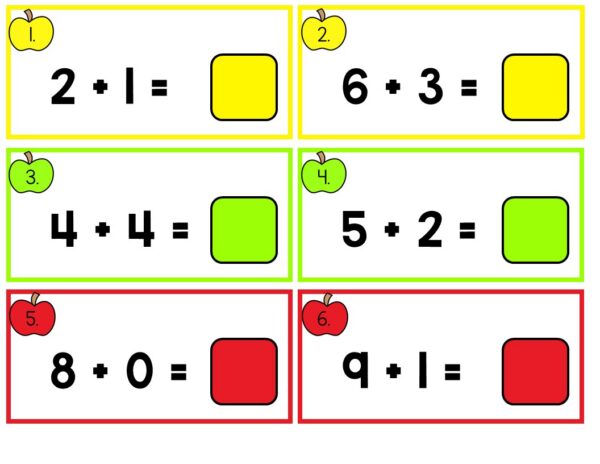 Number Line Addition and Subtraction Math Center | Fun Equation ...