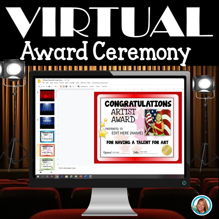 End of the Year Awards | Editable Award Ceremony GOOGLE™ READY ...