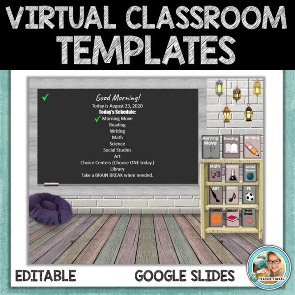 Google Slides Templates Daily Agenda | Editable - Teaching Ideas Made Easy