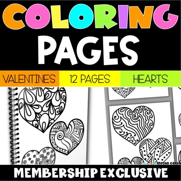 Valentine’s Day Coloring Pages | Heart Designs for Kids