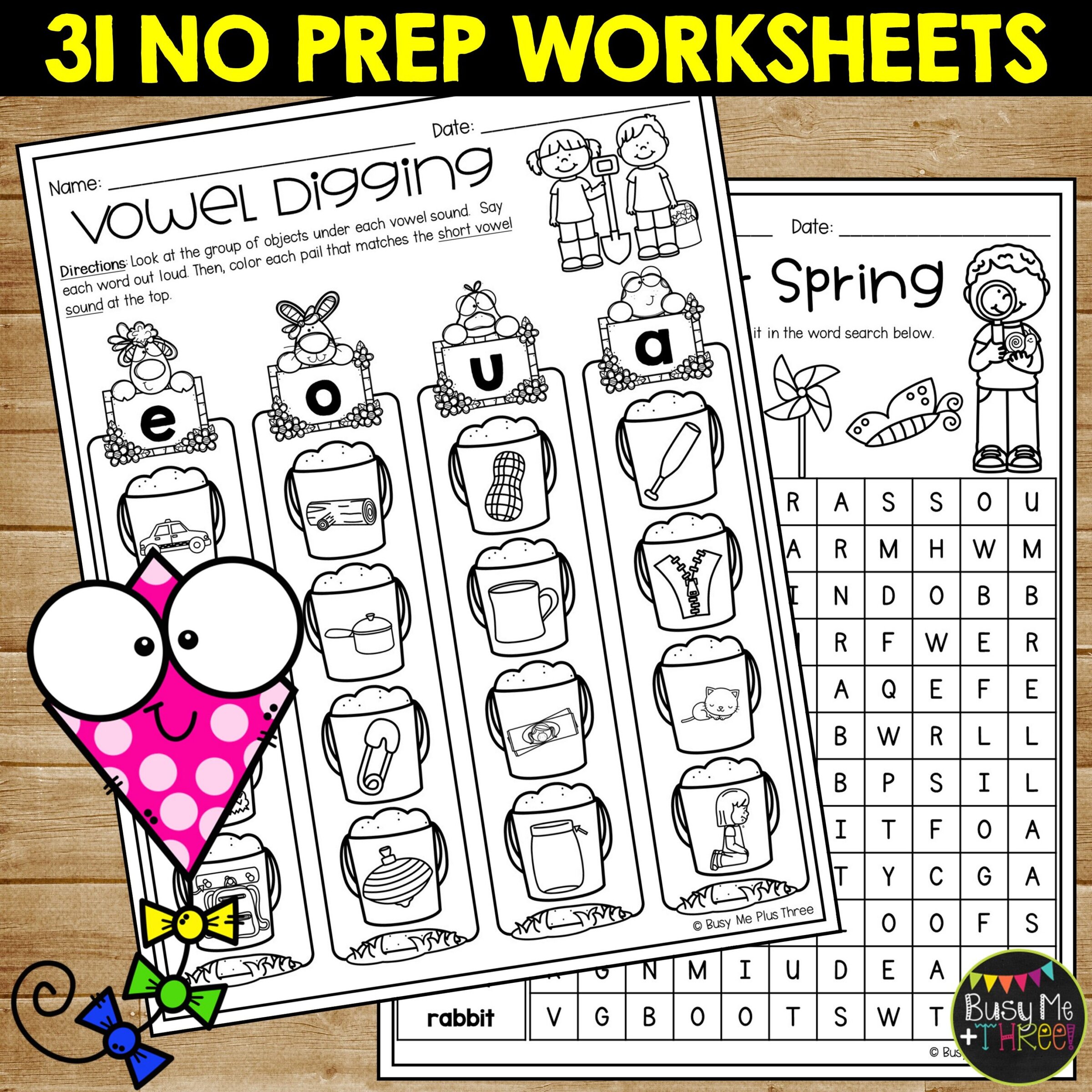 1st Grade Spring ELAR Review No Prep Printables - Teaching Ideas Made Easy