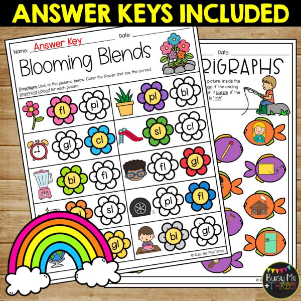 1st Grade Spring ELAR Review No Prep Printables - Teaching Ideas Made Easy