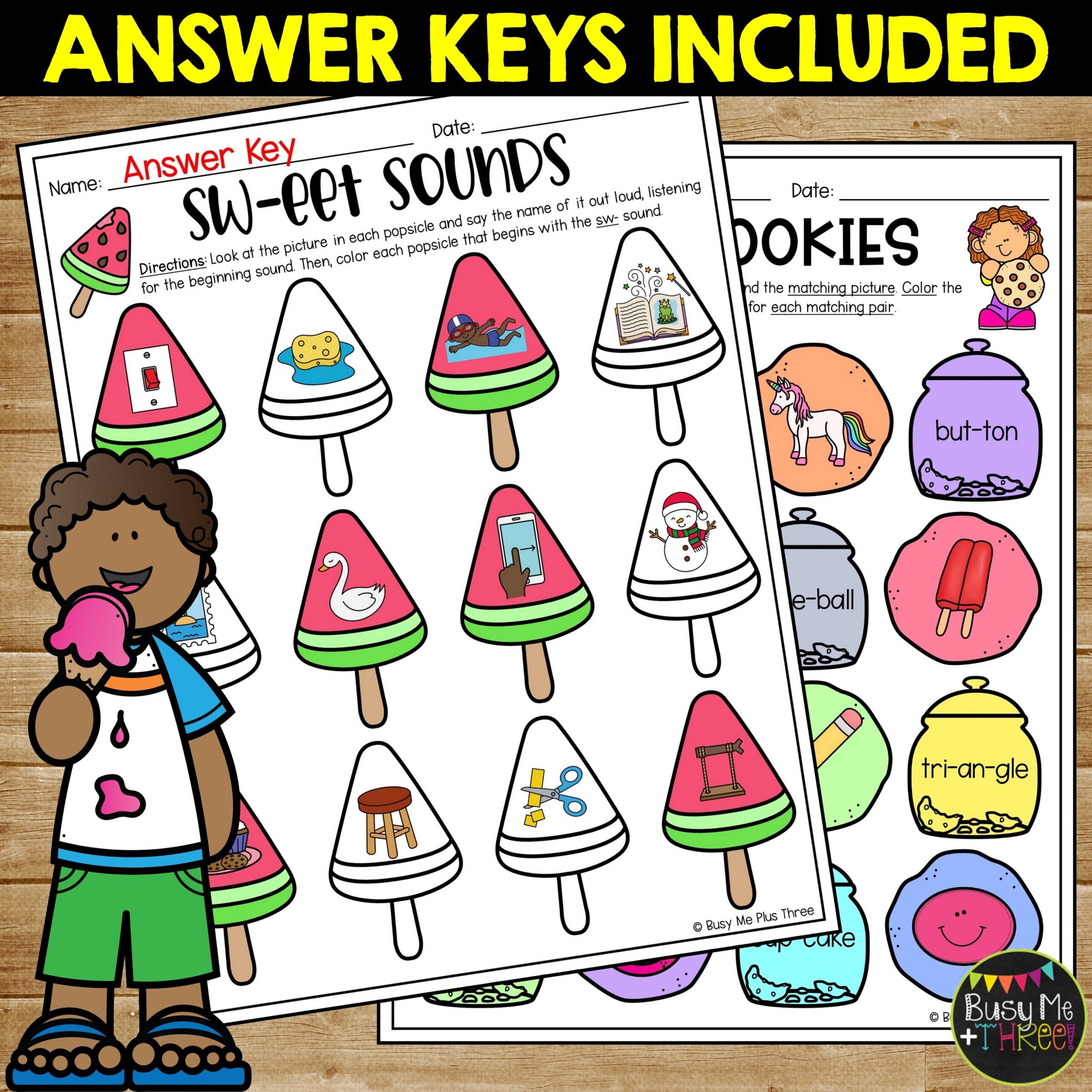 1st Grade ELA Review No Prep June Sweets Activities - Teaching Ideas ...