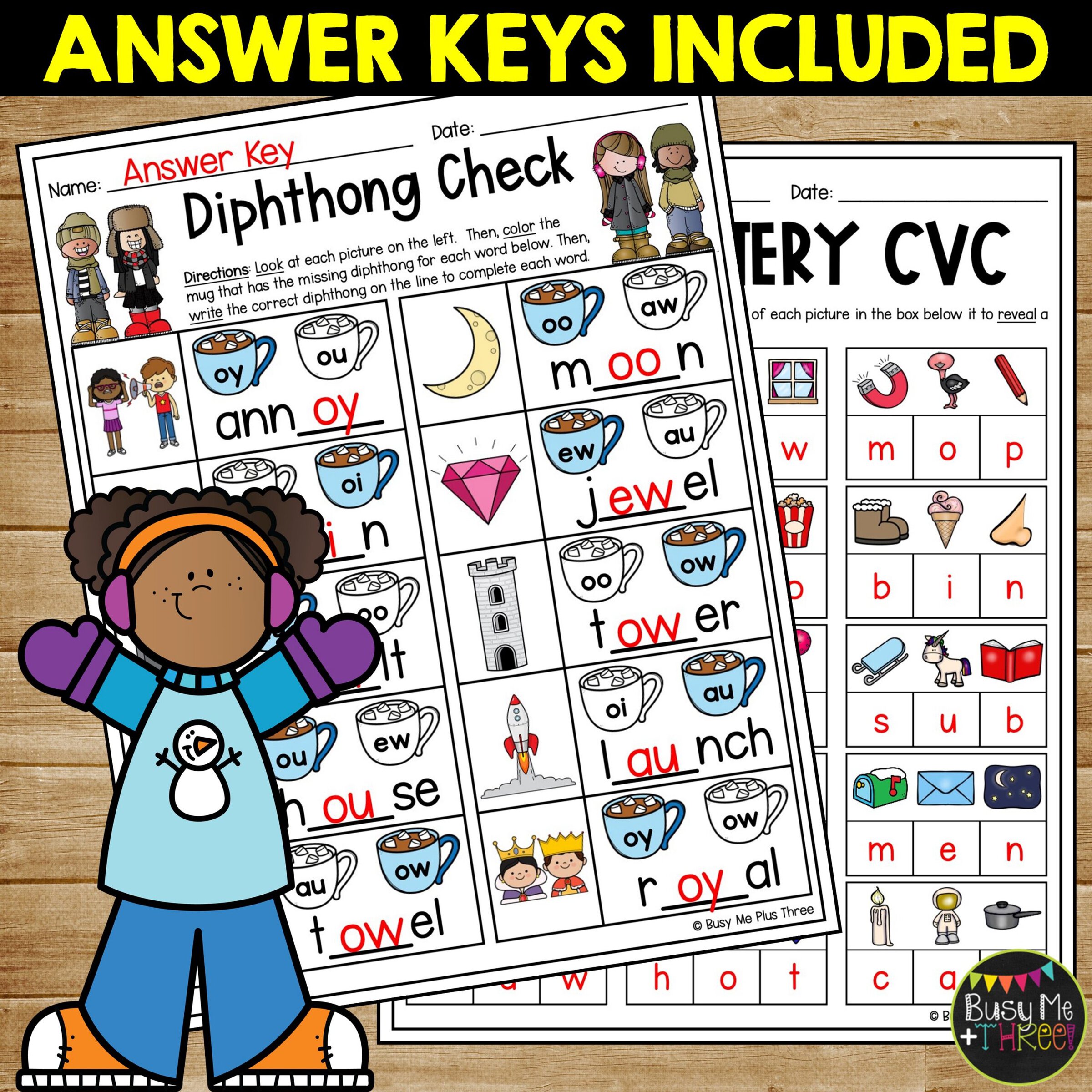 1st Grade January ELA Review No Prep Winter Worksheets - Teaching Ideas ...