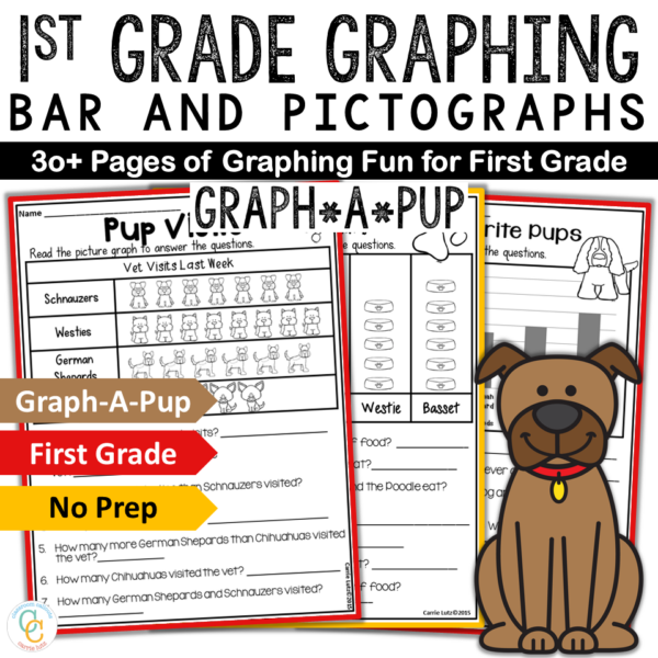 First Grade Graphing Worksheets Bar Graphs Pictographs - Teaching Ideas ...
