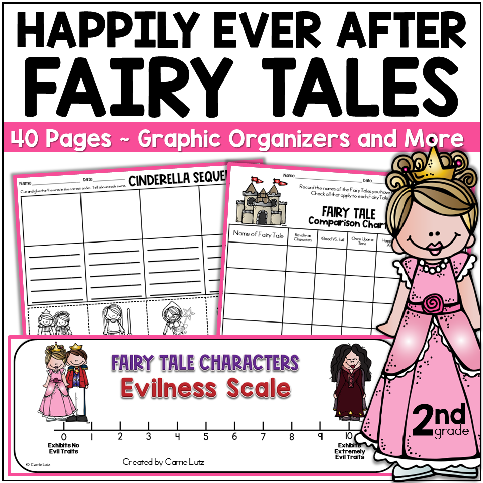 Fairy Tales 2nd Grade | Graphic Organizers and Activities - Teaching ...
