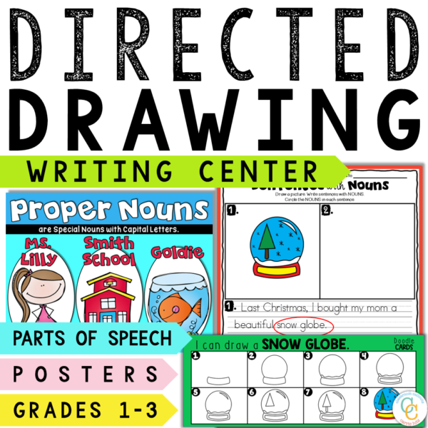 Directed Drawing Writing Center 1st Grade - Teaching Ideas Made Easy