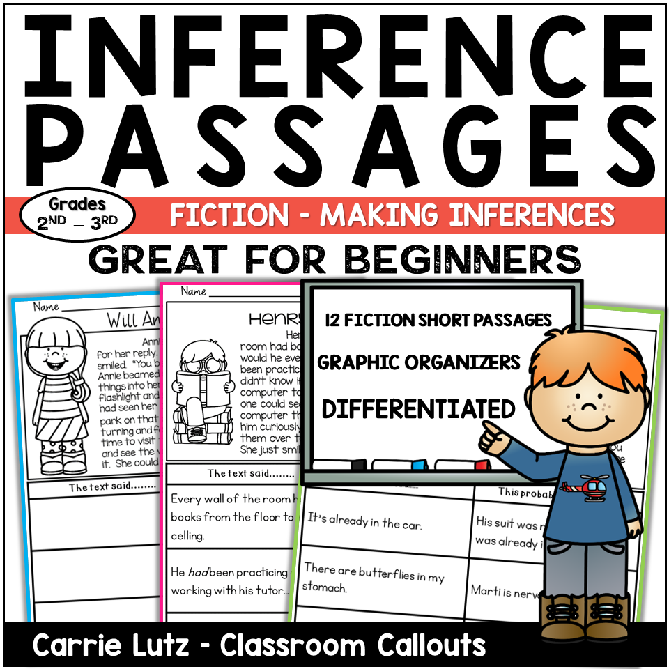 Inference Passages 1st Grade | Differentiated Inferencing Activities ...