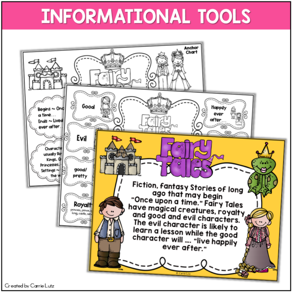 Fairy Tales 2nd Grade | Graphic Organizers and Activities - Teaching ...