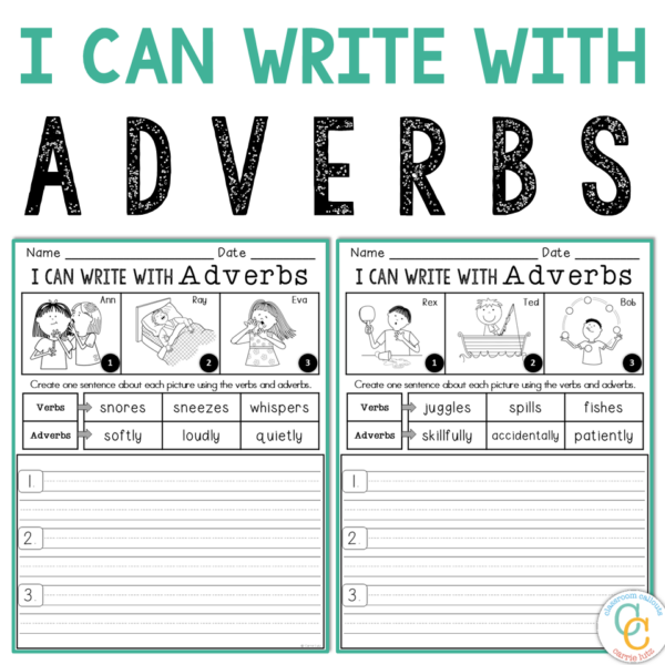 Adverbs 1st Grade | No Prep Worksheets - Teaching Ideas Made Easy