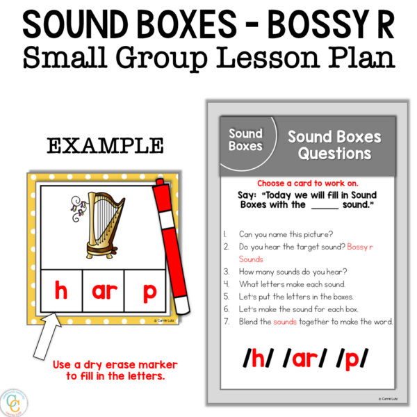 Bossy R Sound Boxes K-2 - Teaching Ideas Made Easy