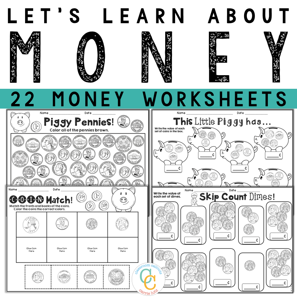 Learning To Count Money 2nd Grade