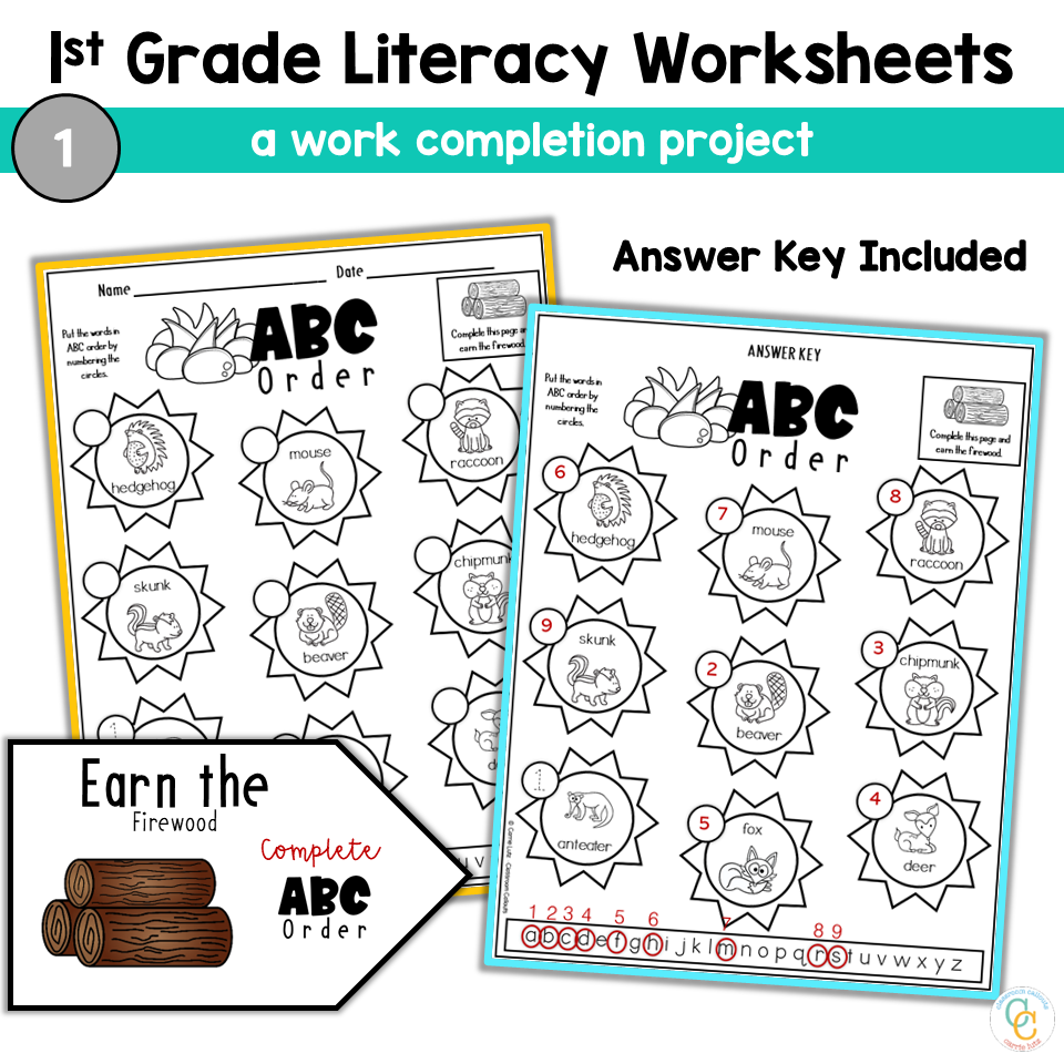 Summer Literacy 1st Grade | No Prep Camping Activities - Teaching Ideas ...