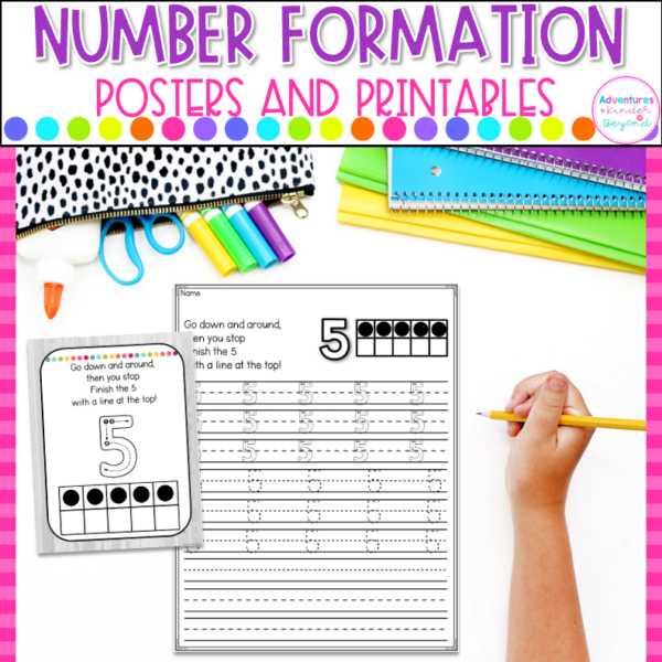 Number Formation Rhymes | Number Writing Practice - Teaching Ideas Made ...