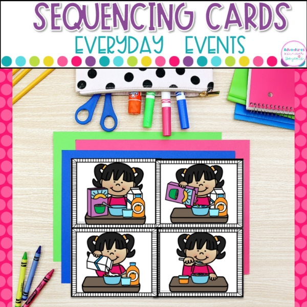 Kindergarten Writing with Sequencing Picture Cards - Teaching Ideas ...