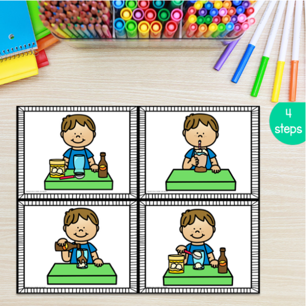 Sequencing Picture Cards | Sequence of Events | 4, 5 & 6 Step Story ...