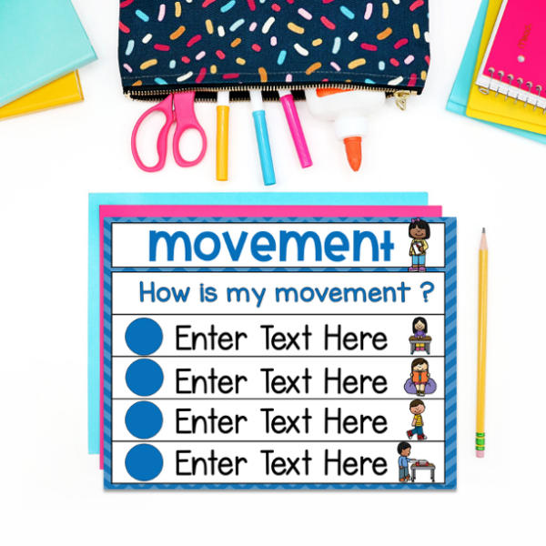 Editable Visual Cues | CHAMPS Posters Behavior Chart - Teaching Ideas ...
