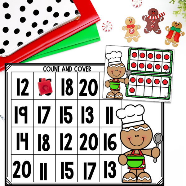 Christmas Ten Frame Counting | Numbers 11-20 Math Center - Teaching ...