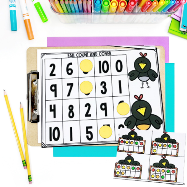 Fall Ten Frame Cards | Counting & Number Sense Activities - Teaching ...