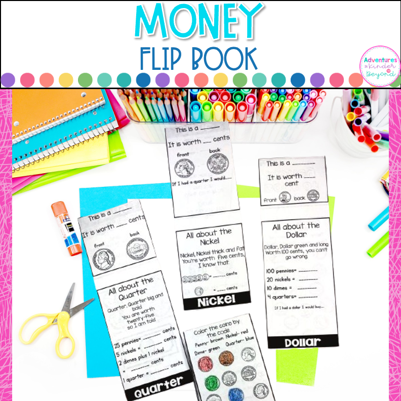 Money Flip Book | Coin Identification & Coin Value Practice - Teaching ...